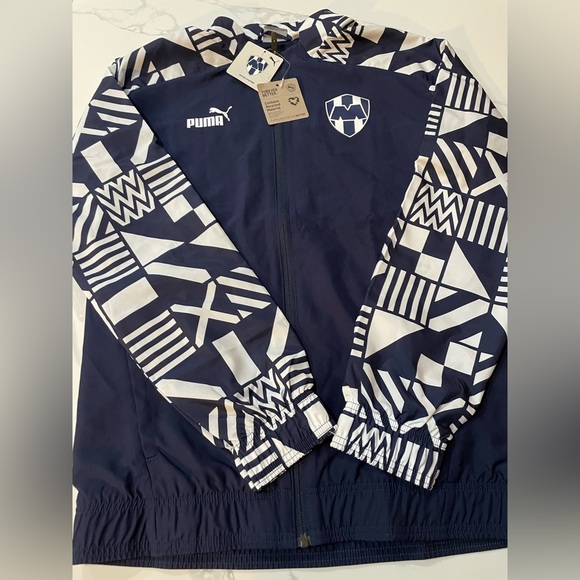 Puma | Jackets & Coats | Monterrey Rayados Liga Mx Mens Puma Full Zip ...